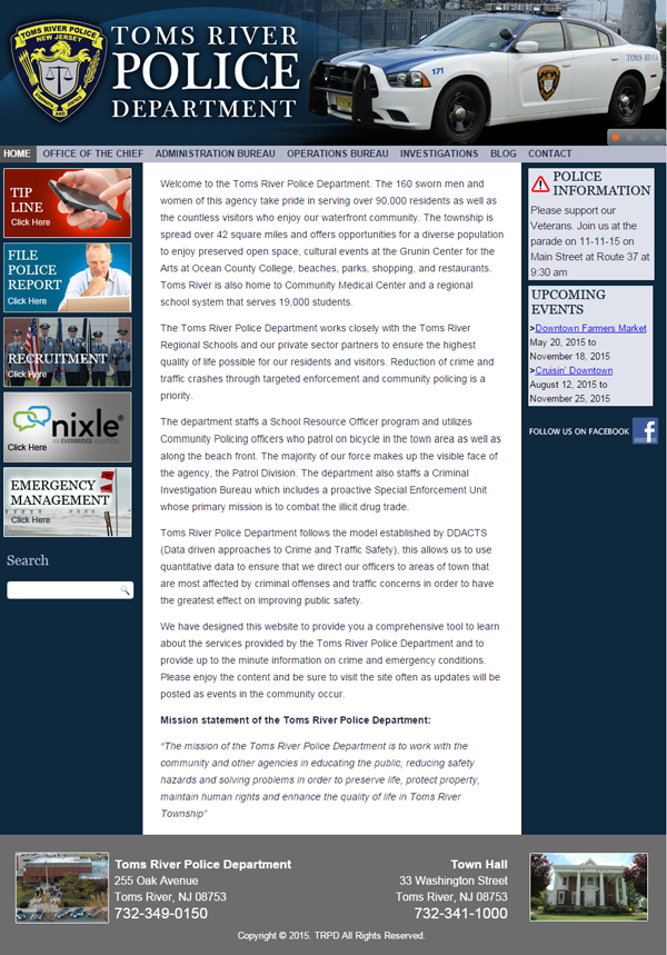 Toms River Police Department